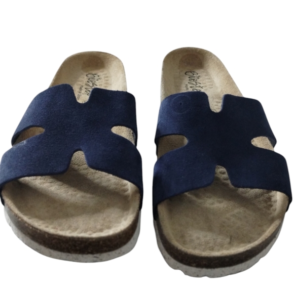 Bio Step | Shoes | Biostep Comfort Womens Navy Slipon Sandals 95 Suede ...